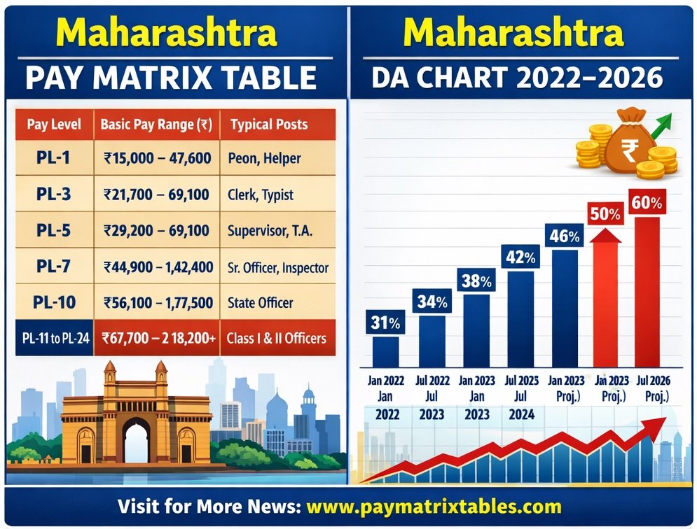 D.A. Rates Table 2023 PDF | 7th Pay DA Chart 2023 | DA Chart for State ...